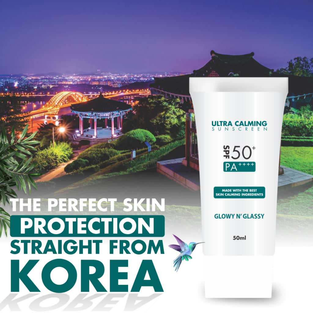 Ultra Calming Sunscreen Daily Face Moisturizer, SPF 50 - GlowynGlassy